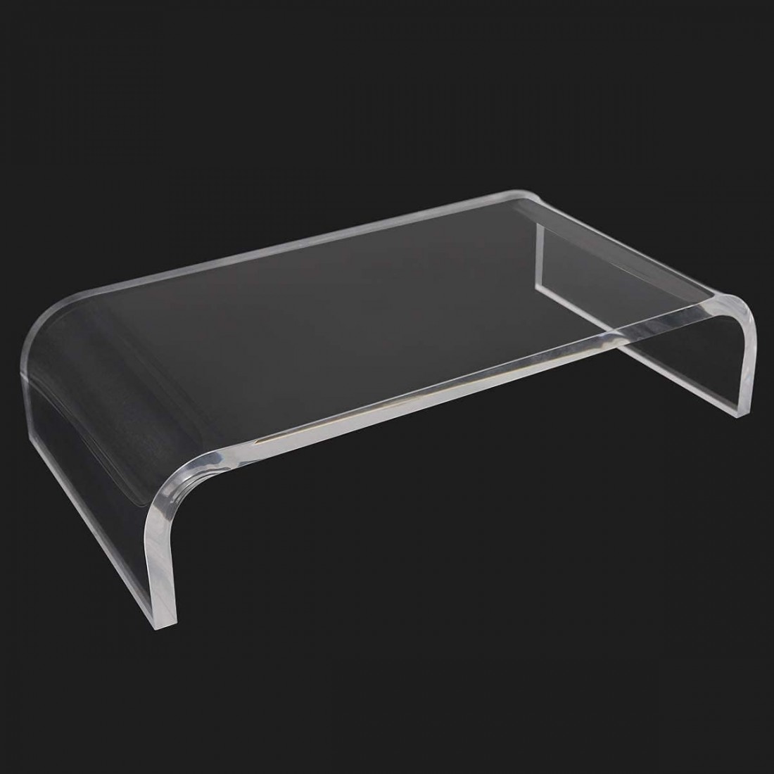 Clear Acrylic Monitor Stand 12mm thickness,(30x20x11 cm) Computer ...